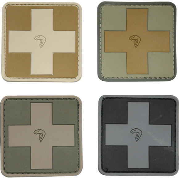 Medic Rubber Patches - Viper Tactical – Viper Tactical